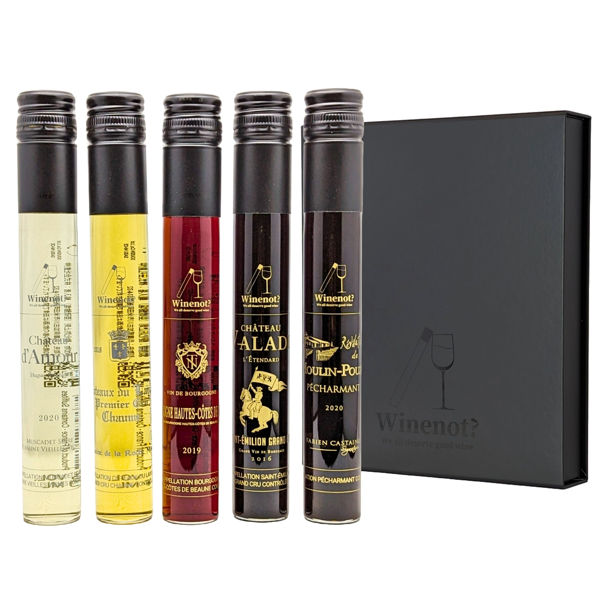 Genèse - 2 White & 3 Red Wine Gift - Winenot? – Global Ichiba